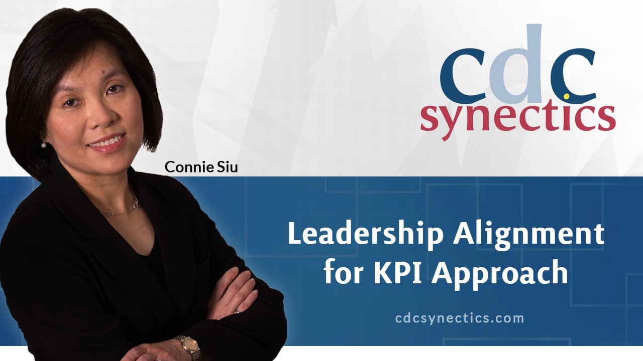 Leadership Alignment for KPI Approach - CDC Synectics on How to ...